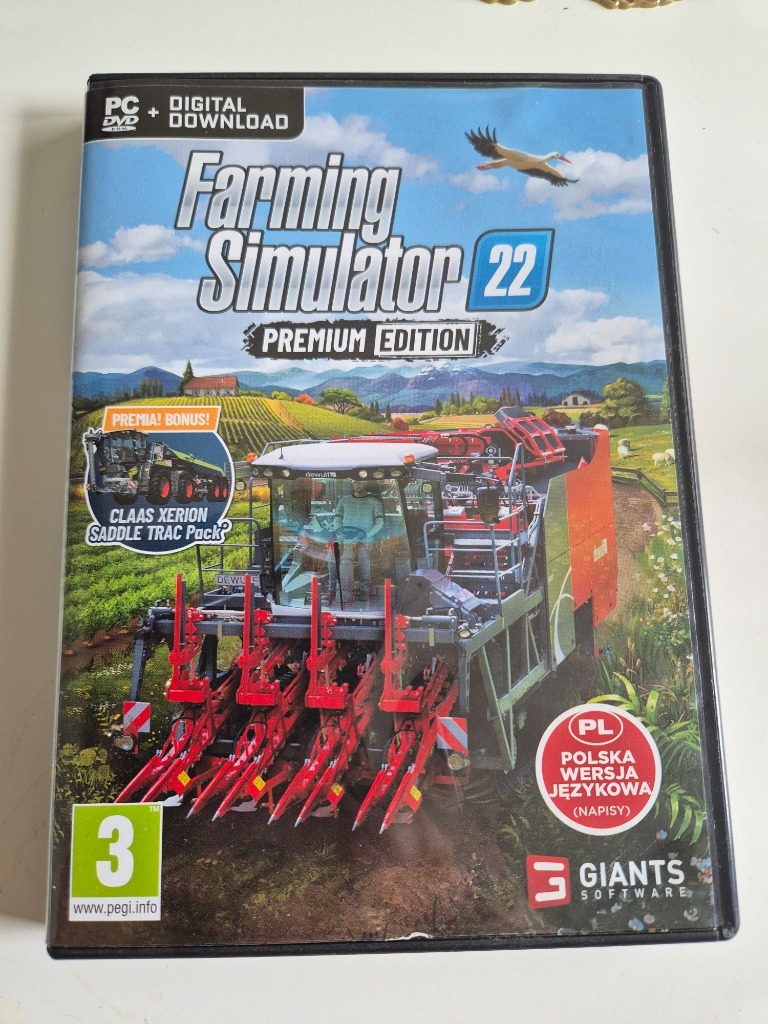 Farming Simulator 22 - Premium Edition (PC DVD + Digital Download ...