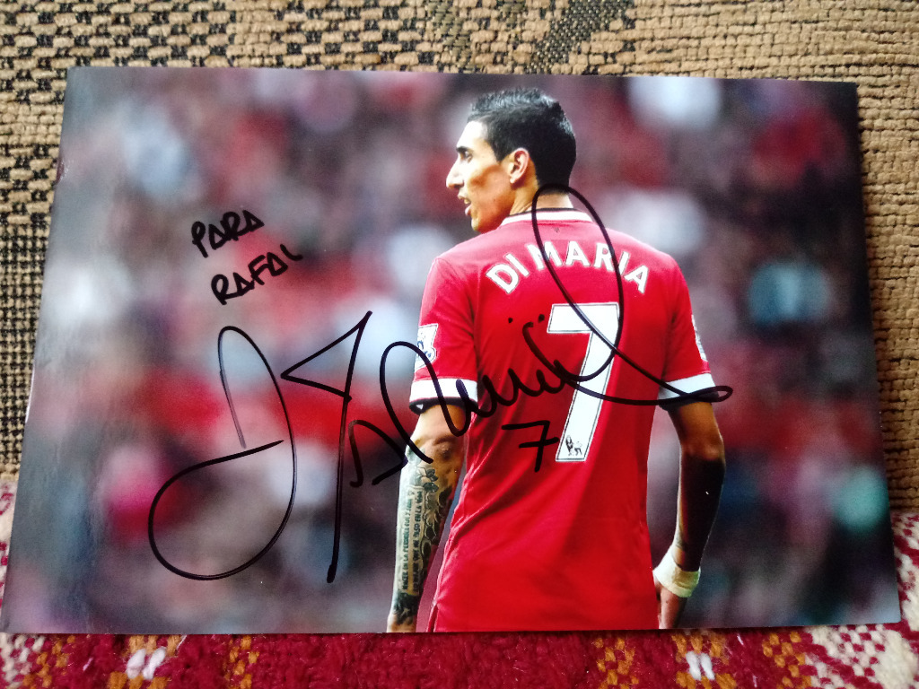 Angel Di Maria autograf na zdjęciu 10x15 cm | Swidnik | Kup teraz na ...