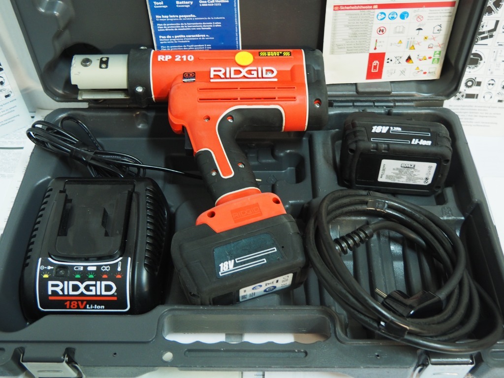 RIDGID RP 210 MINI prasa zaciskarka Viega aku 18v | Nowa Wola ...