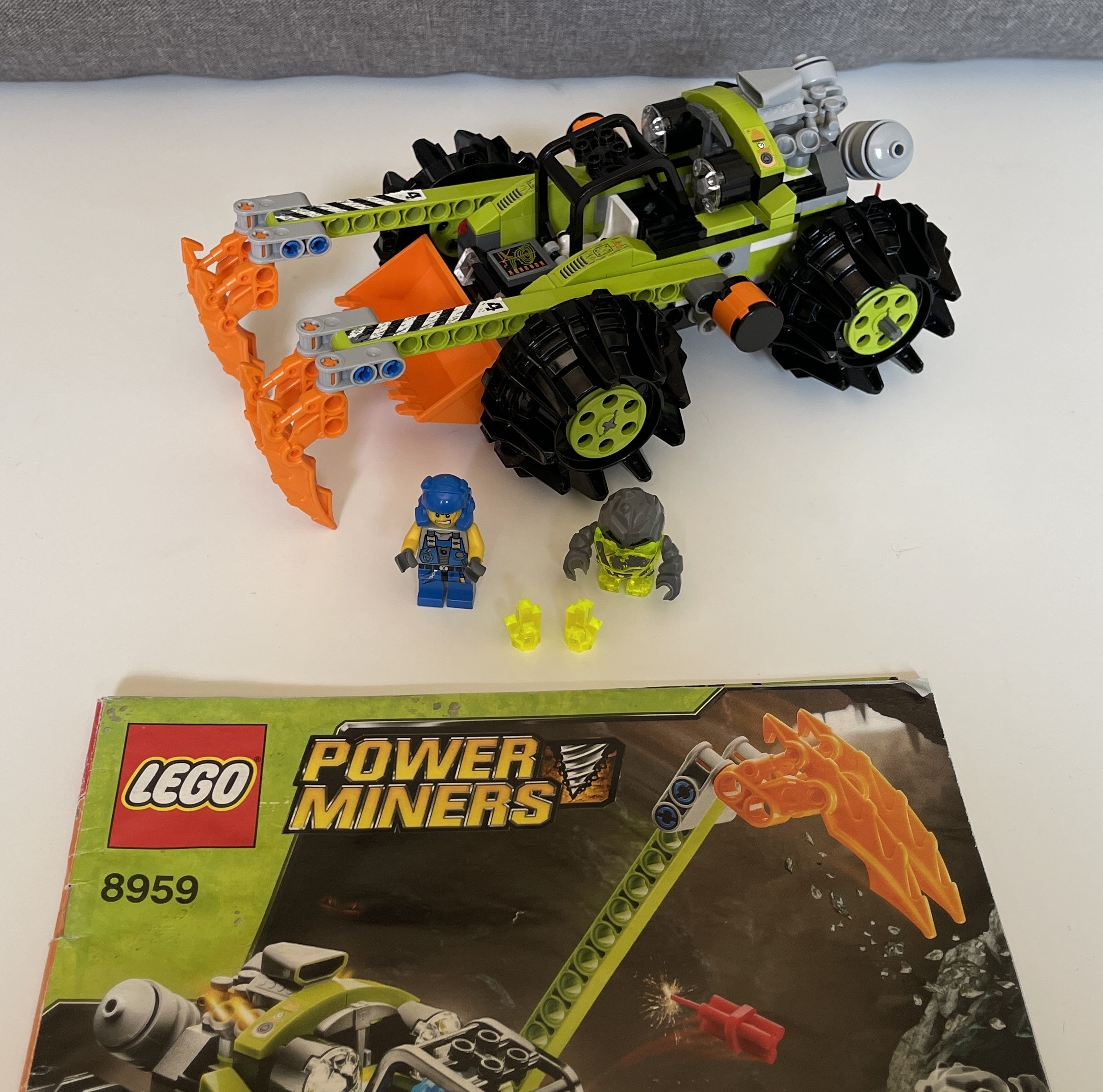 LEGO Power Miners 8959 Koparka komplet instrukcja | Gdańsk Oliwa | Kup ...