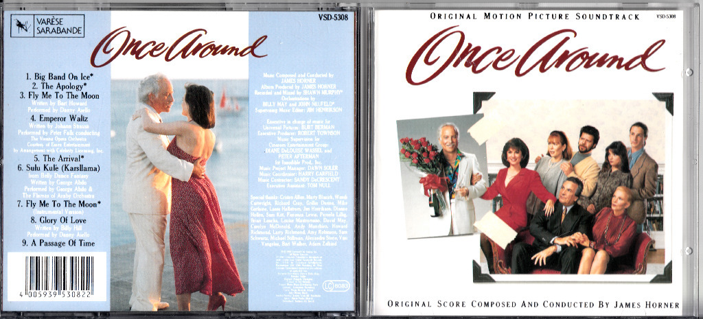 James Horner - Once Around - VSD-5308 [CD] [OST] | Wrocław | Kup teraz ...