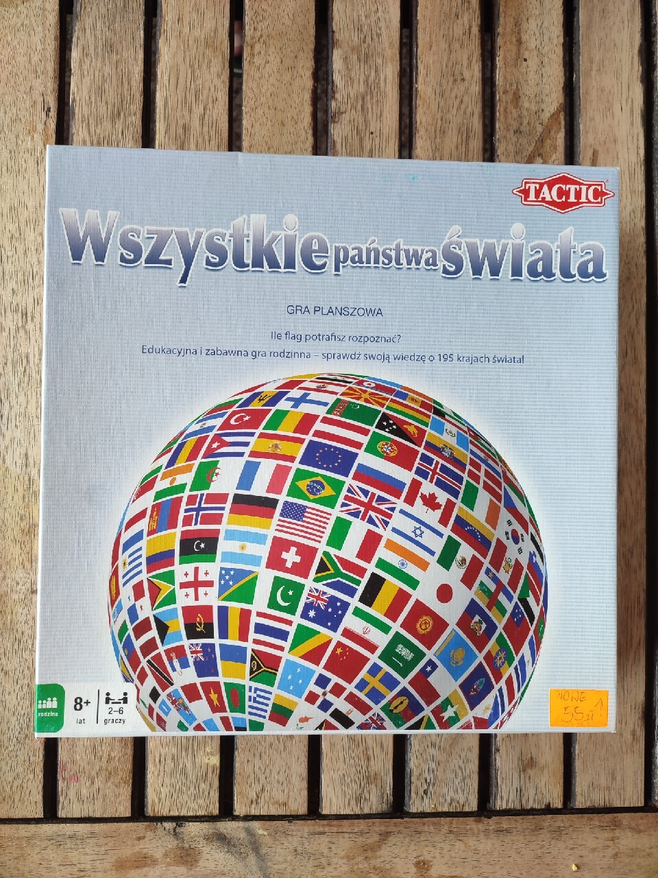 Gra planszowa wszystkie państwa świata flagi | Zawieścice | Kup teraz ...