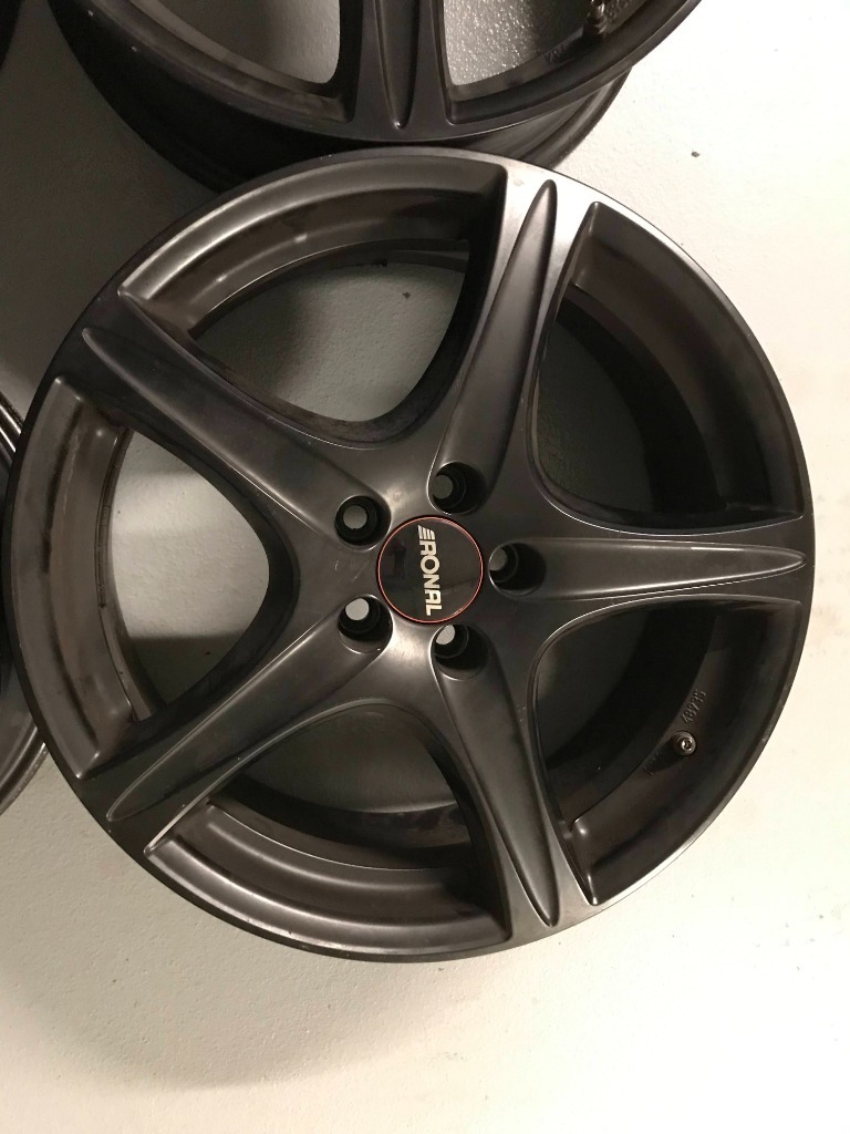 Alufelgi czarne 17' Ronal R56 Black | Warszawa | Ogłoszenie na Allegro ...