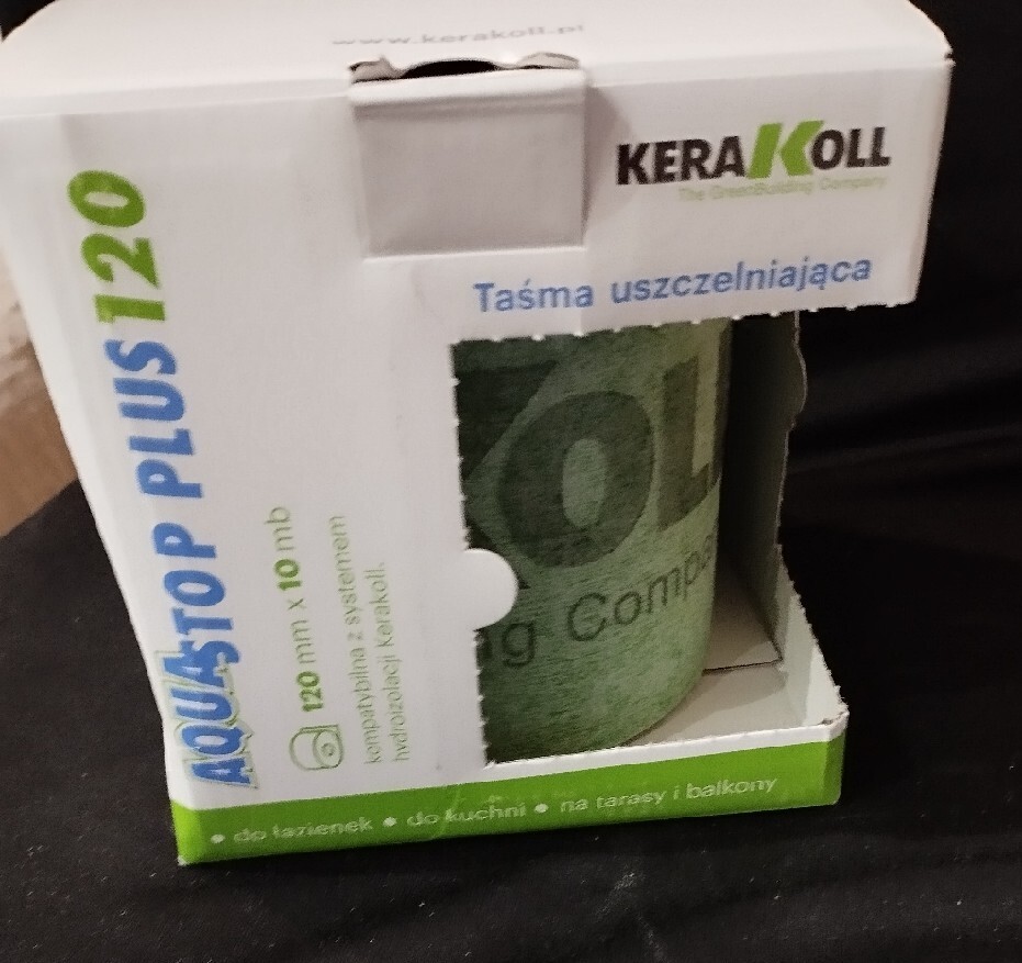 Taśma do hydroizolacji Kerakoll Aquastop Plus 120 długość 10 mb ...