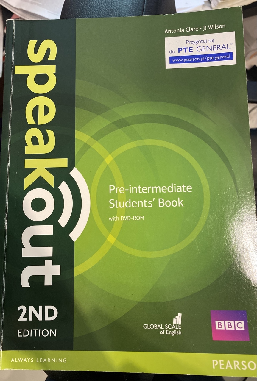 Speakout pre-intermediate Student’s Book Pearson | Izabelin C | Kup ...