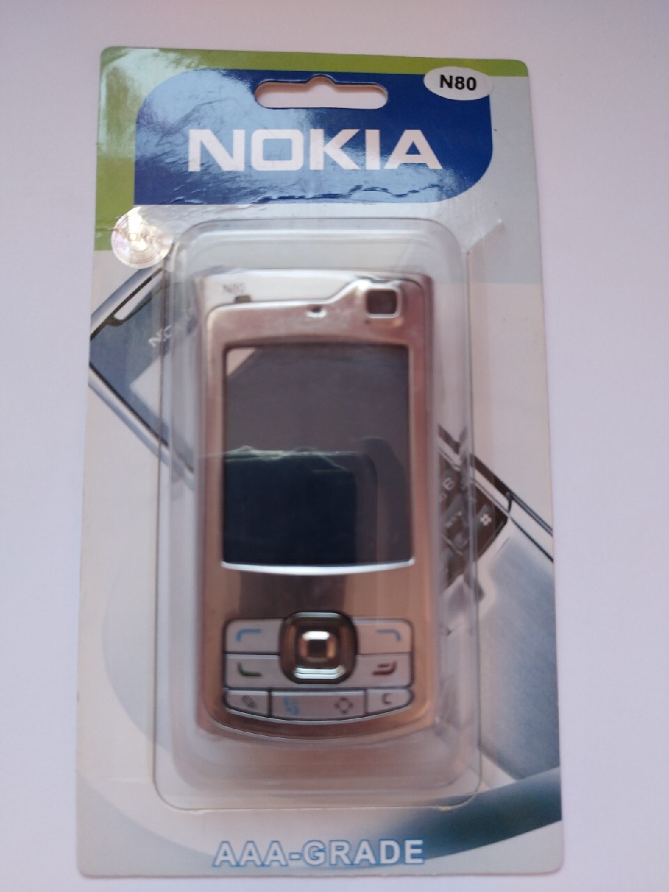 Obudowa kompletna Nokia N80 srebrny + klawiatura | Gdynia | Kup teraz ...