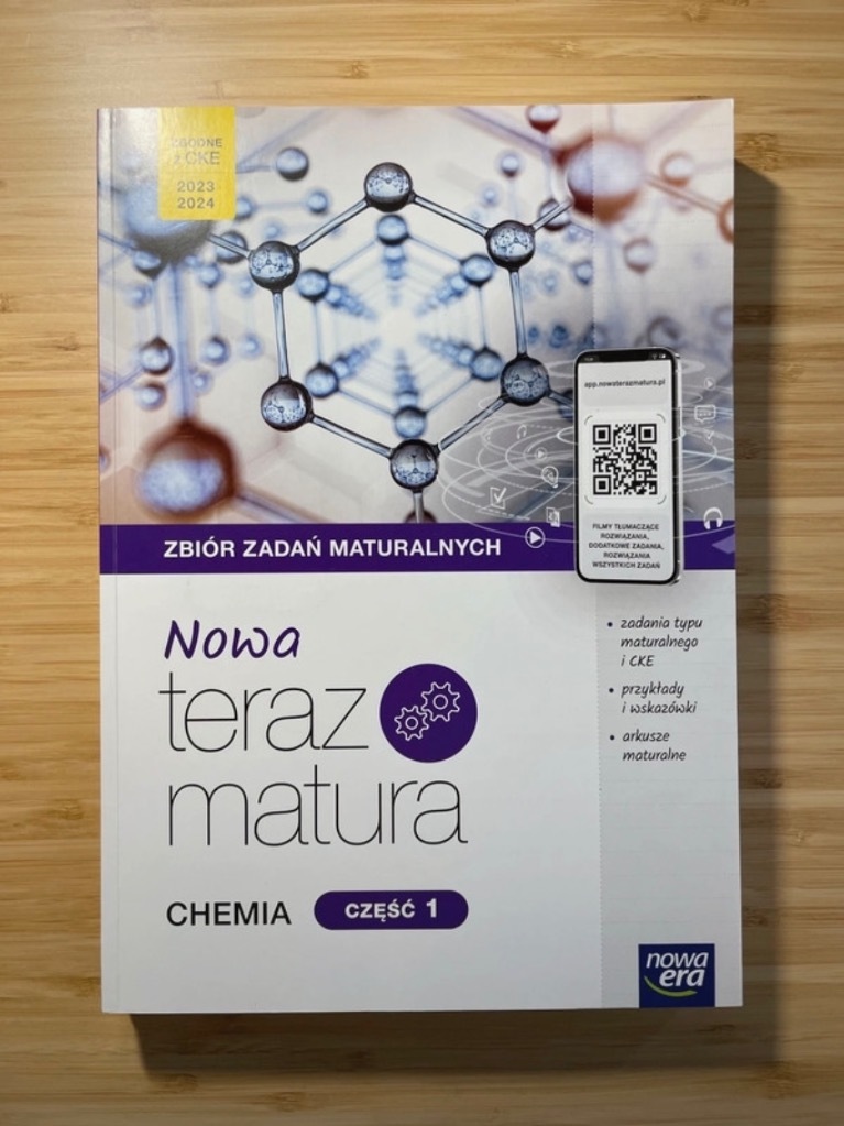 Zbiór zadań maturalnych Nowa teraz matura cz. 1, 2 | Kutno | Kup teraz na Allegro Lokalnie
