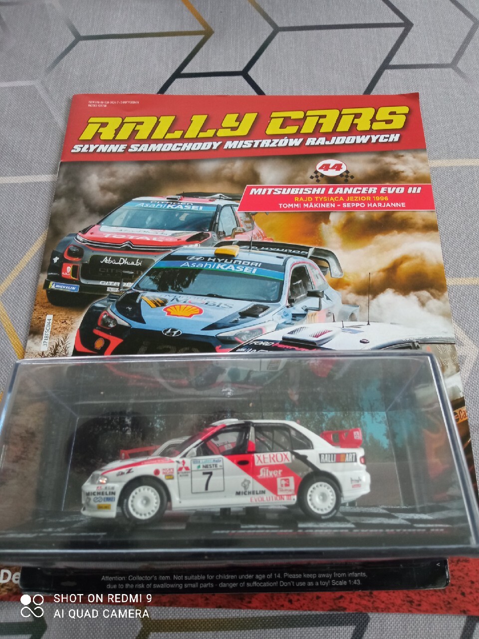 Rally cars nr 44 Mitsubishi Lancer Evo III | Lubenia | Kup teraz na ...