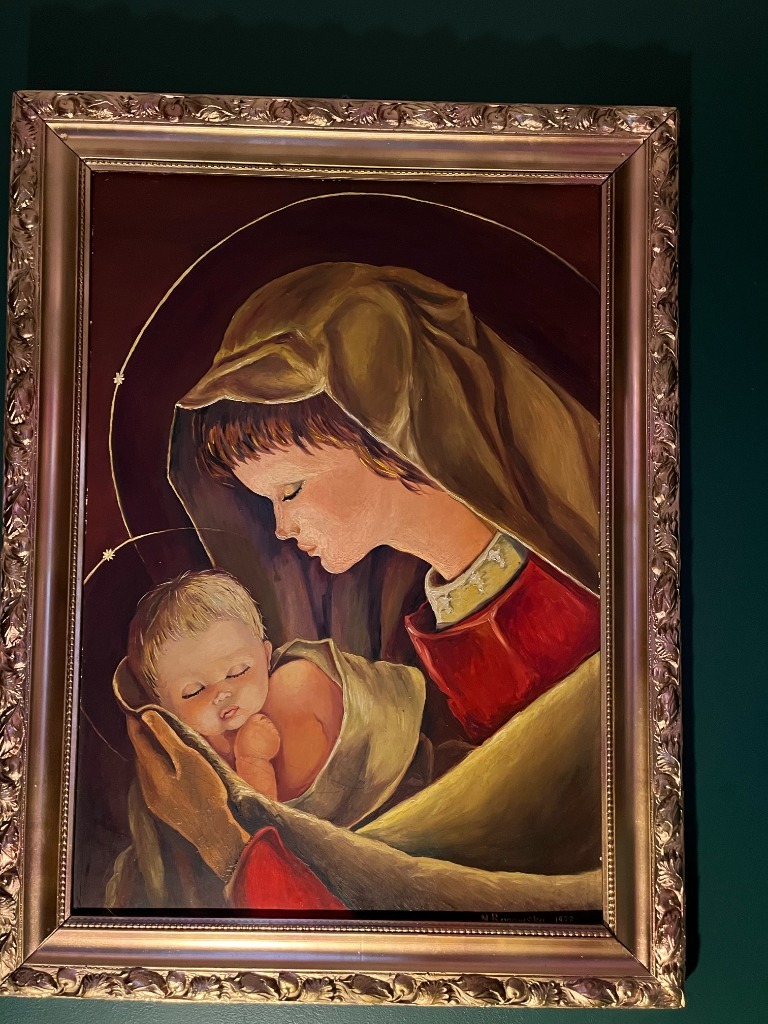 Maria ROGOWSKA Obraz z wizerunkiem Matki Bożej | Zielonka | Ogłoszenie ...