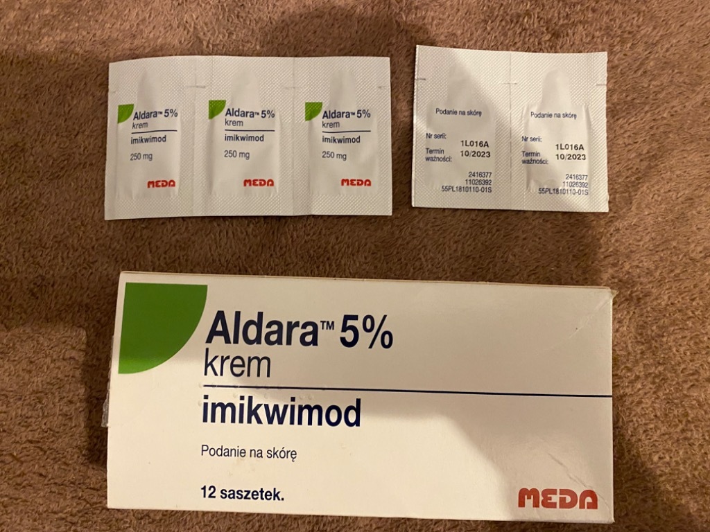 Aldara krem 5% | Pruszcz Gdański | Kup teraz na Allegro Lokalnie