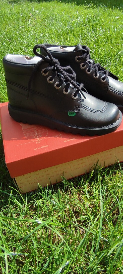 Skórzane damskie buty półbuty Kickers r 36 | Kaczorów | Kup teraz na ...