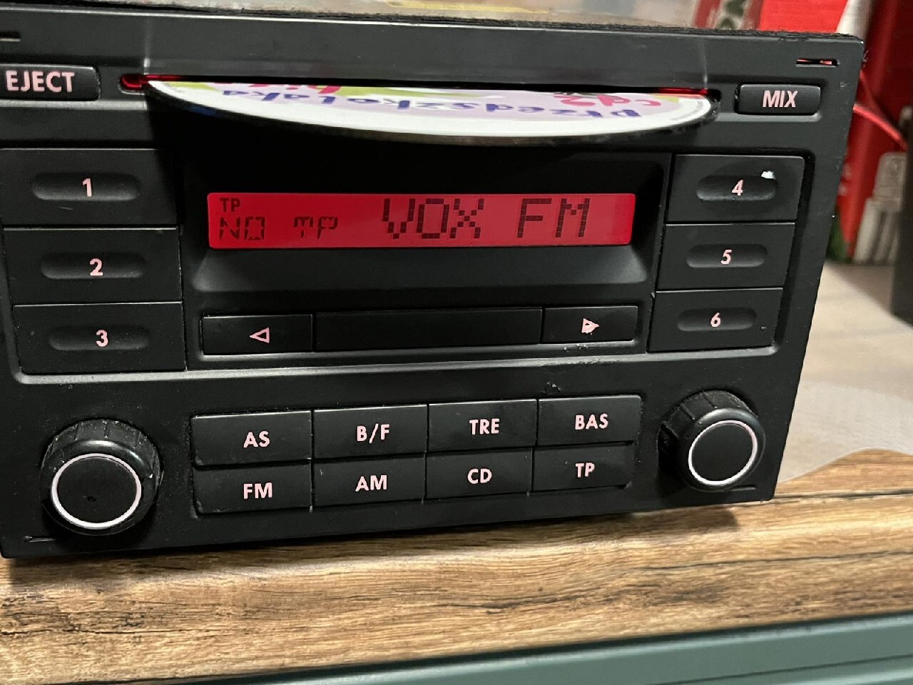 Radio VW RCD 200 Passat Golf Cady Polo | ZIELONA GÓRA | Kup teraz na ...