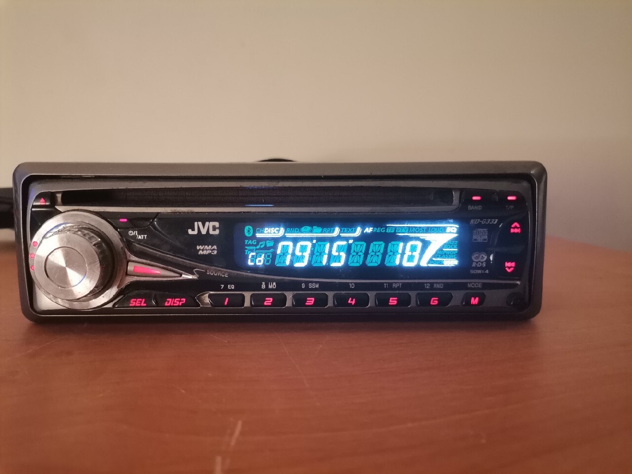 Radio samochodowe JVC Kd-G333. | Złoty Stok | Licytacja na Allegro Lokalnie