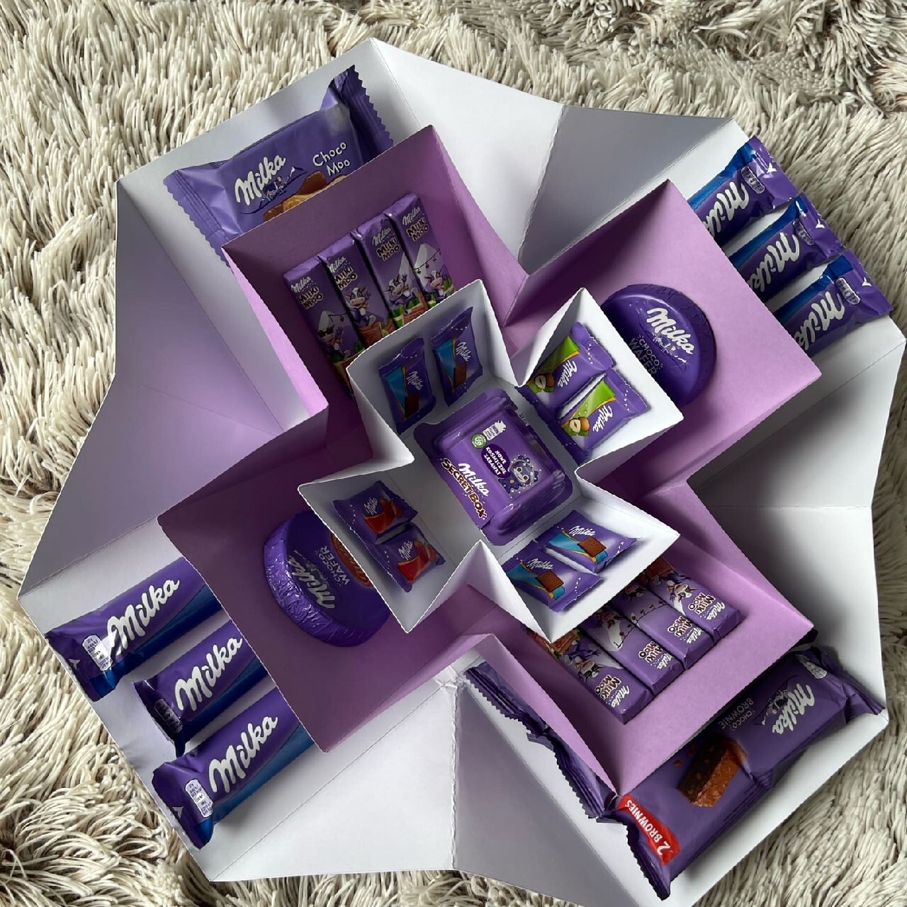 Exploding Box ze słodyczami | Rudnik | Ogłoszenie na Allegro Lokalnie