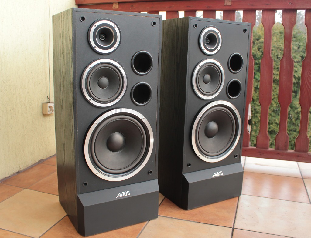 Kolumny TONSIL ALTUS 200 Stan inalne + wzmacniacz | Toruń - Brzozówka ...