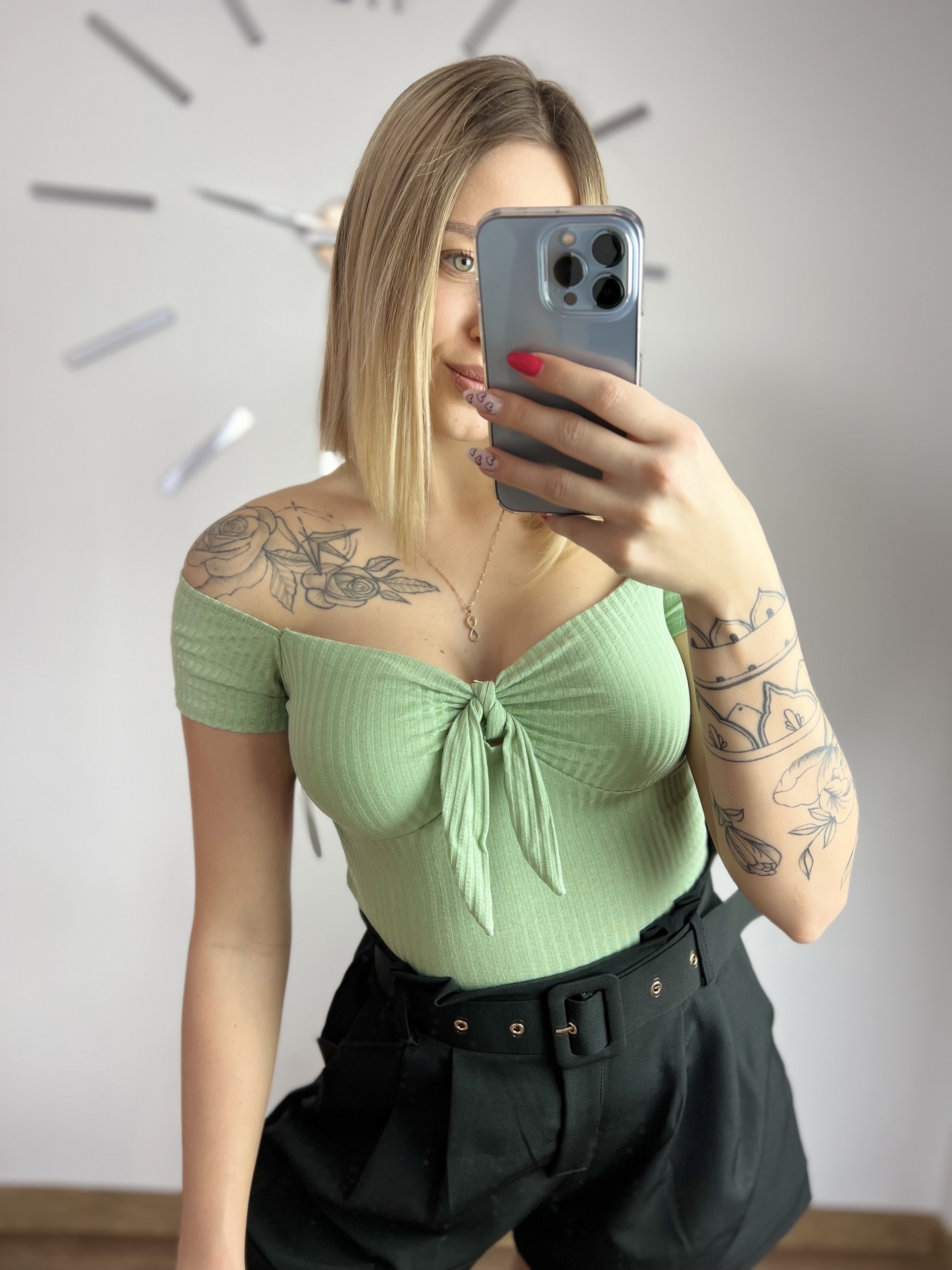 Top krótki pistacjowy | Tarnowskie Góry | Kup teraz na Allegro Lokalnie