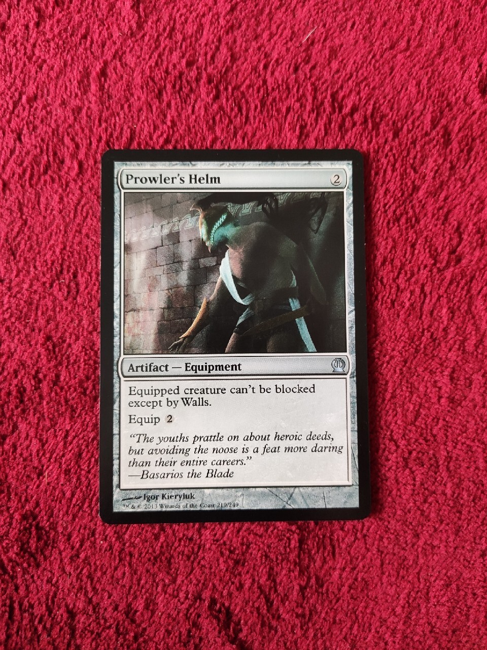 Prowler's Helm karta Magic the Gathering | Marki | Kup teraz na Allegro ...