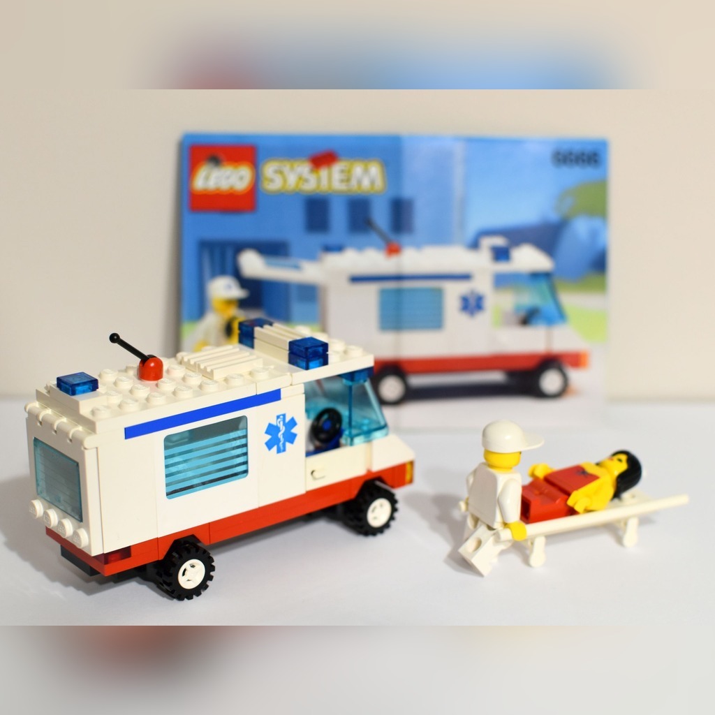 LEGO Karetka 6666, Ambulans Unikat! | Witowice | Kup teraz na Allegro ...
