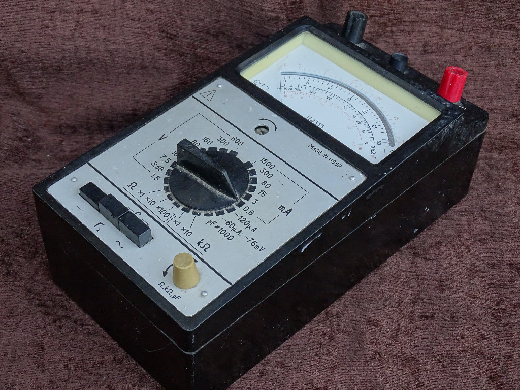Miernik z ZSRR C4313 multimetr omomierz voltomierz amperomierz pojemność | Gorzów Wlkp | Kup ...