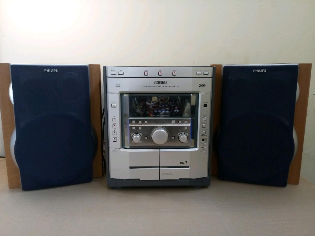 Wieża Philips MZ 7 34 z kolumnami 70 W | Łódź | Kup teraz na Allegro Lokalnie