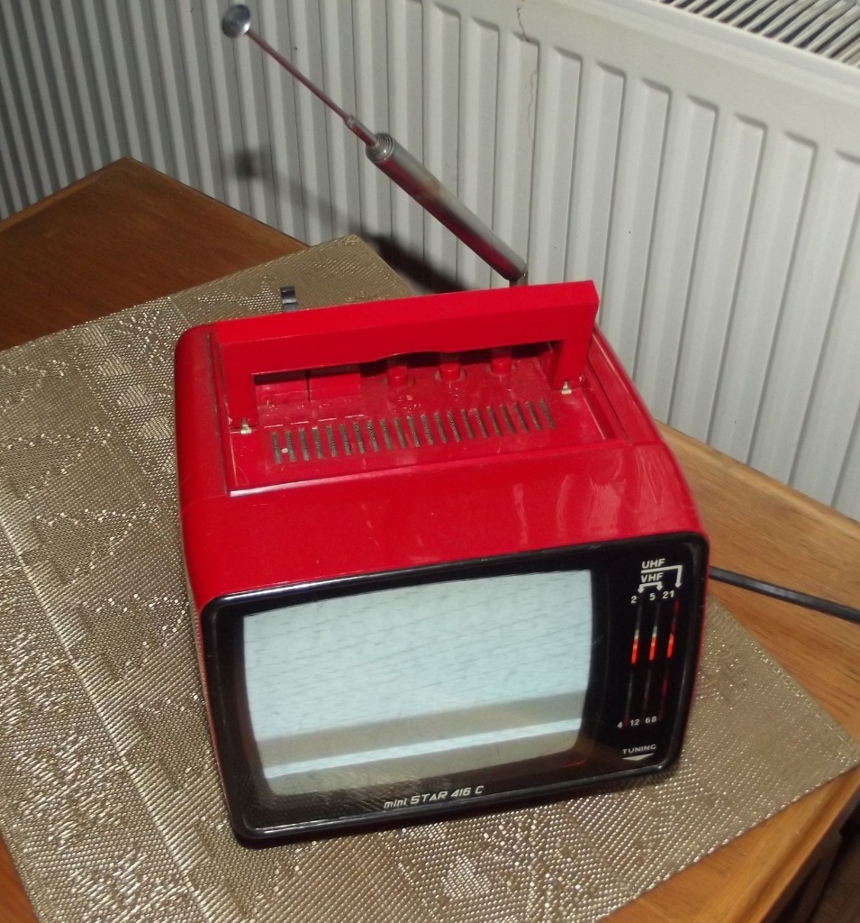 Telewizorek Mini Star 416 C Elektronika 409 D PRL | Pawonków ...