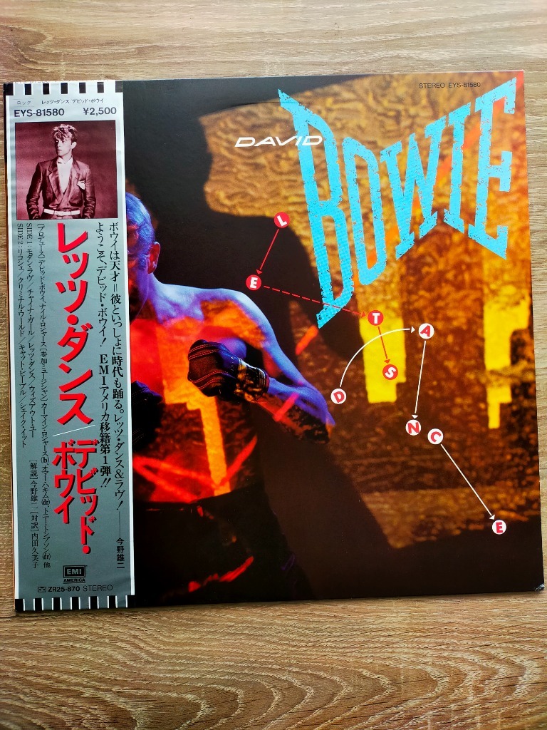 David Bowie Lets Dance LP Japan OBI EX+ | Turza Śl. | Kup teraz na ...