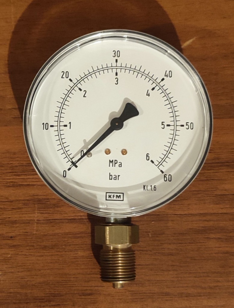 Manometr 6mpa /60 Bar/ Manometry - Niska cena na Allegro.pl