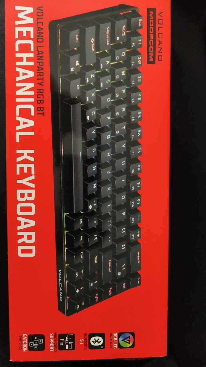 Klawiatura Modecom Volcano Lamparty rgb bt | Kielce | Kup teraz na ...