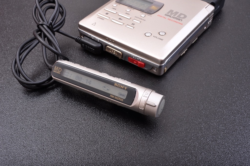 Sony MD Walkman MiniDisc MZ-R55 Gold BOX ! | Tychy | Kup teraz na ...