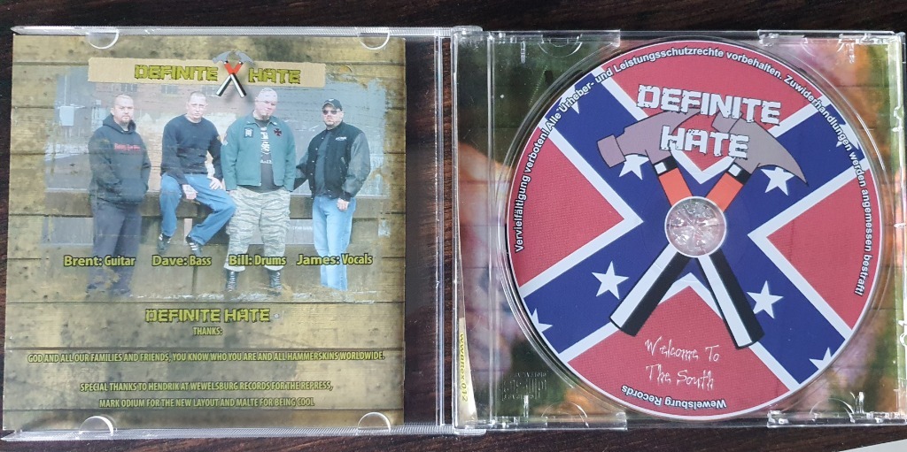 DEFINITE HATE - WELCOME TO THE SOUTH | Gdańsk | Kup teraz na Allegro ...