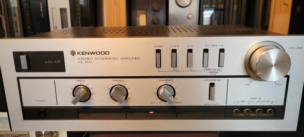 Kenwood KA300 WZMACNIACZ stereo VINTAGE | Skwierzyna | Kup teraz na ...