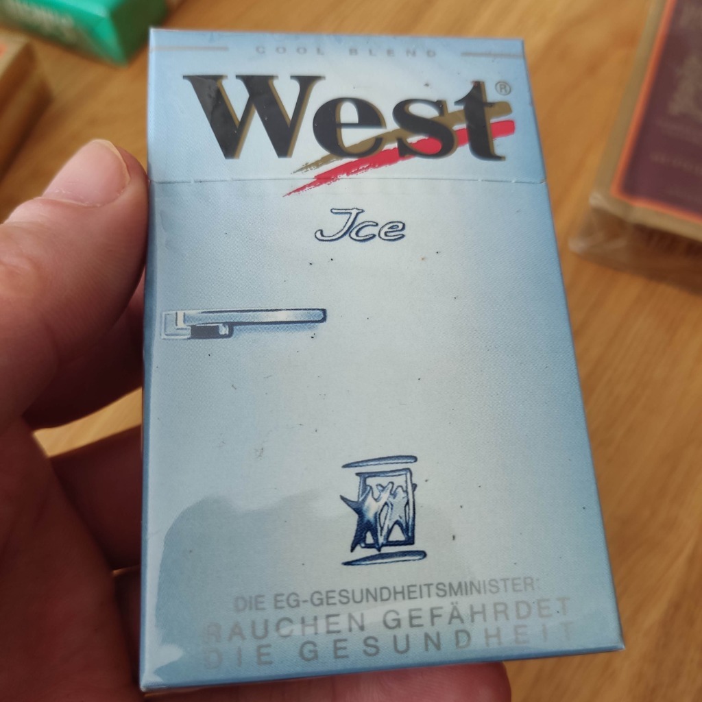Kolekcjonerskie papierosy WEST ICE pewex prl rfn | Żary | Kup teraz na ...