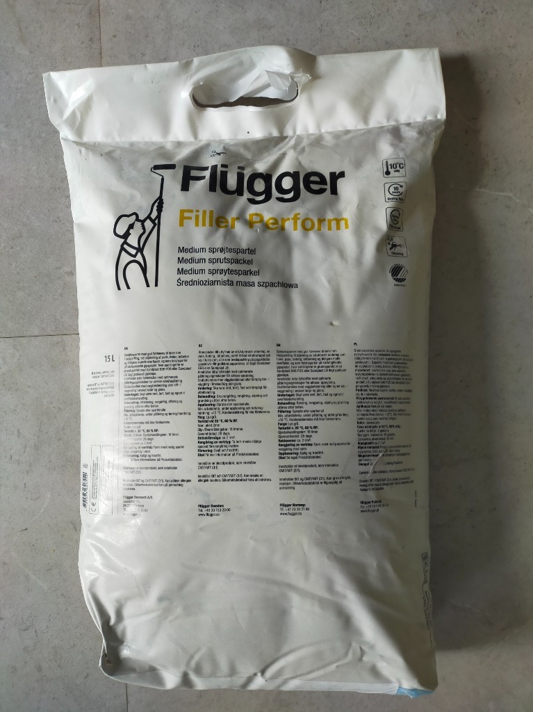 Flugger filler perform średnioziarnista masa szpachlowa 15l | Poznań ...