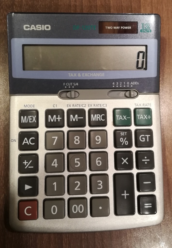 Casio Kalkulator Df 120 - Niska cena na Allegro.pl