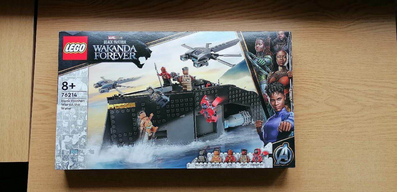 LEGO Marvel Czarna Pantera 76214 Wojna na wodzie | Kraków | Kup teraz ...