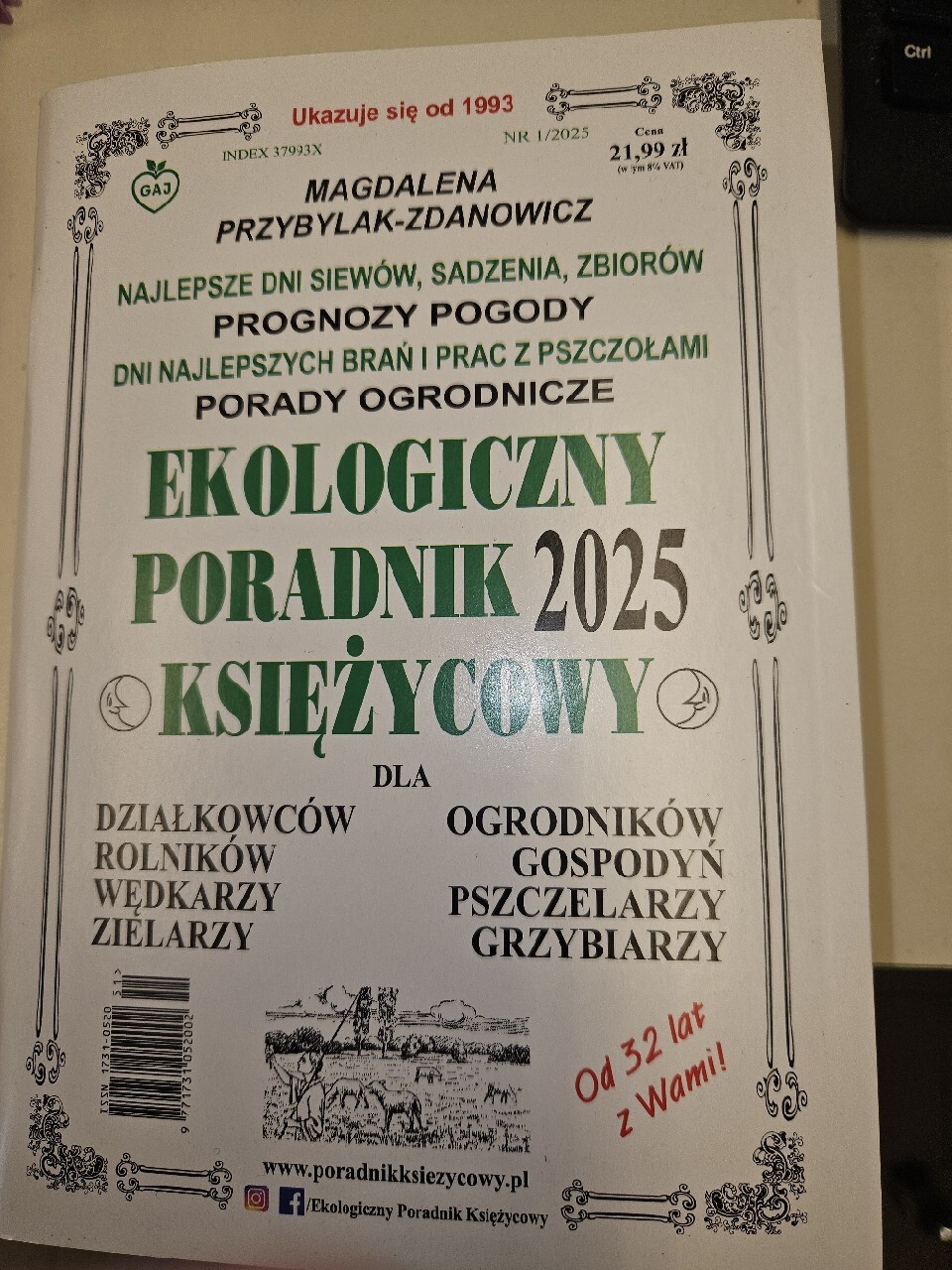 Ekologiczny poradnik księżycowy 2025 | Bytom | Kup teraz na Allegro Lokalnie