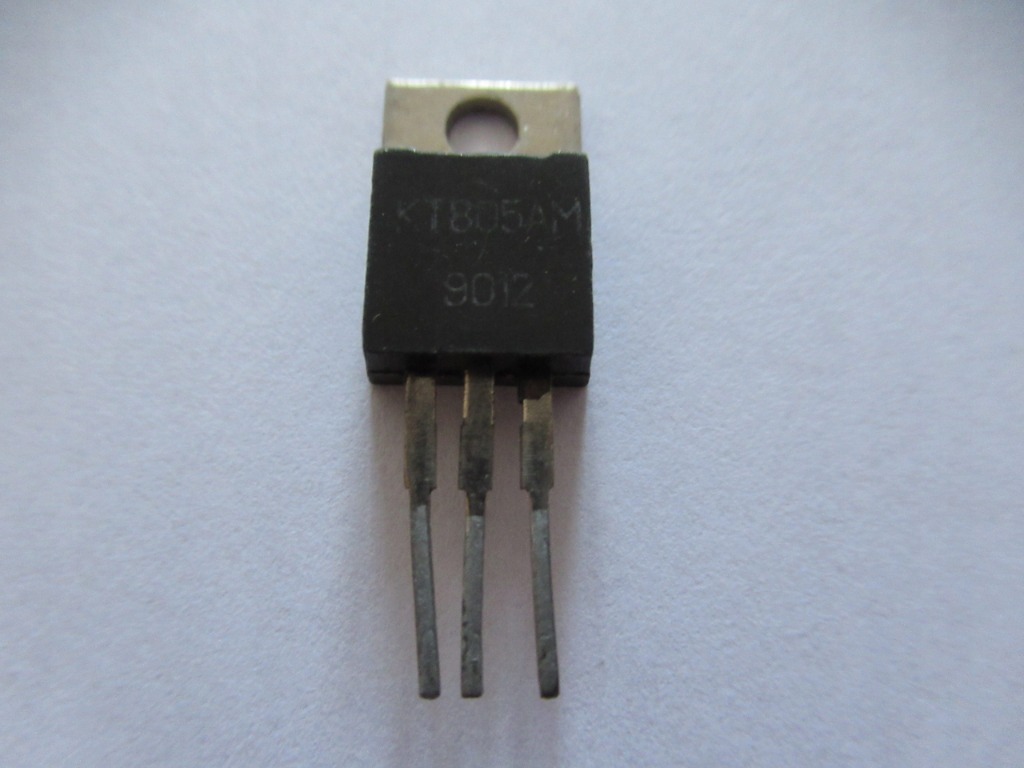 Tranzystor KT805AM 120V 5A 30W NPN | Dębica | Kup teraz na Allegro Lokalnie