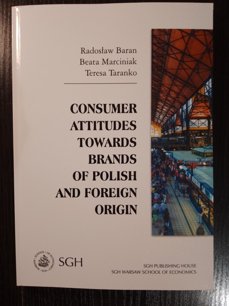 Consumer attitudes towards brands of Polish and | WARSZAWA | Kup teraz ...