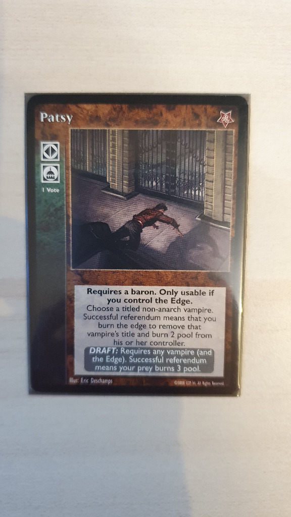 VTES Vampire the Eternal Struggle Patsy | Zbąszynek | Kup teraz na ...