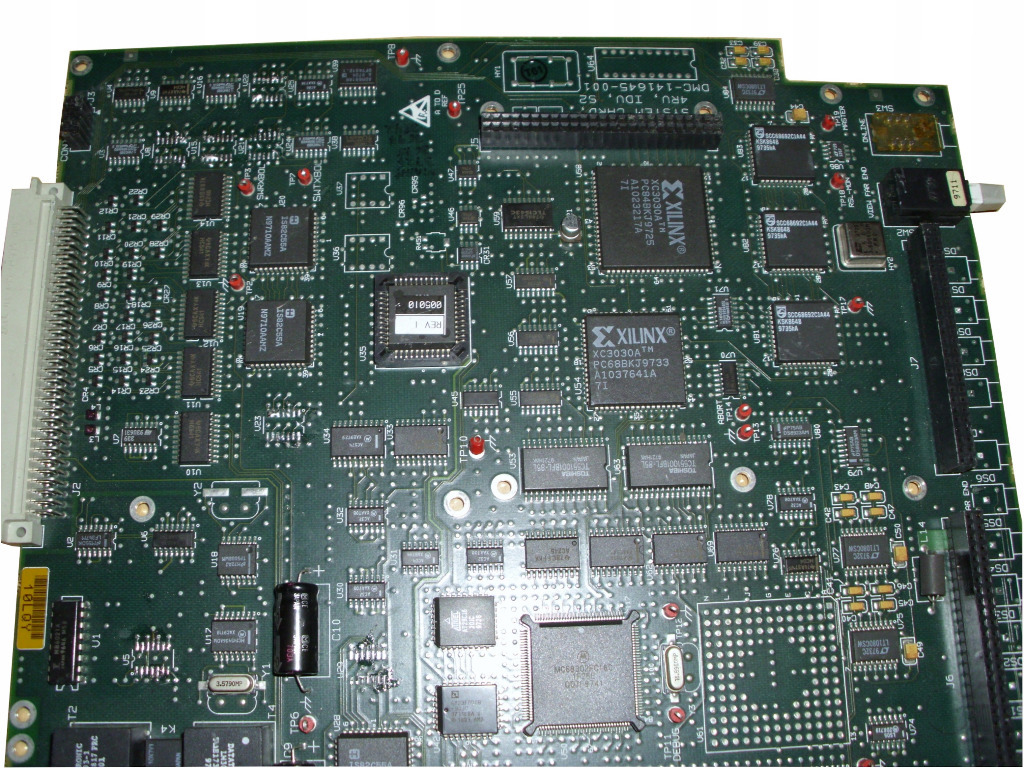 Płyta starej centrali, układy XILINX, MC68 | Skórzewo | Kup teraz na ...