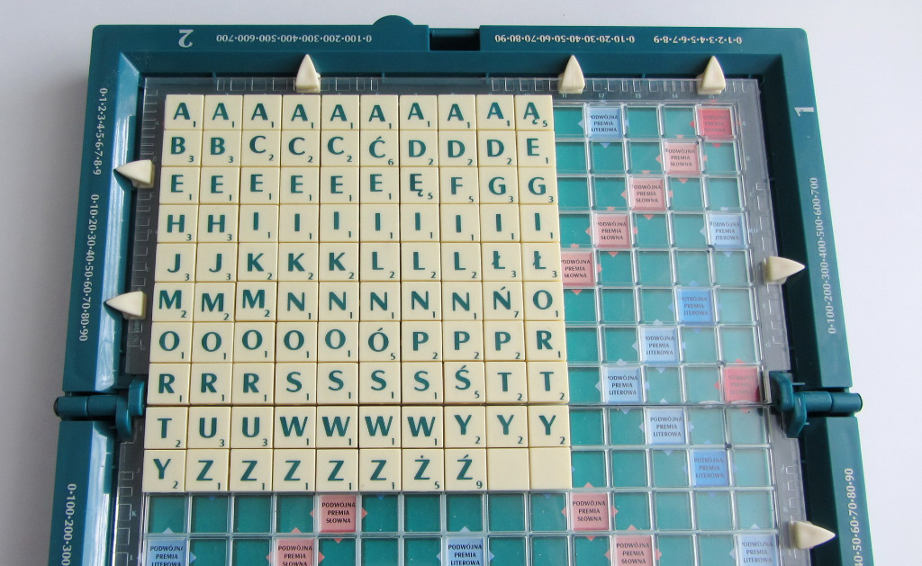 Gra Scrabble TRAVEL Deluxe podróżne polskie PL | Marzysz | Kup teraz na ...