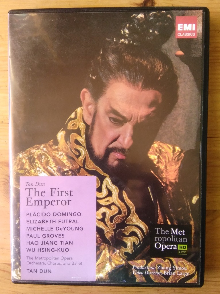 Tan Dun: The First Emperor (opera - 2 DVD Emi) | Gdynia | Kup teraz na ...