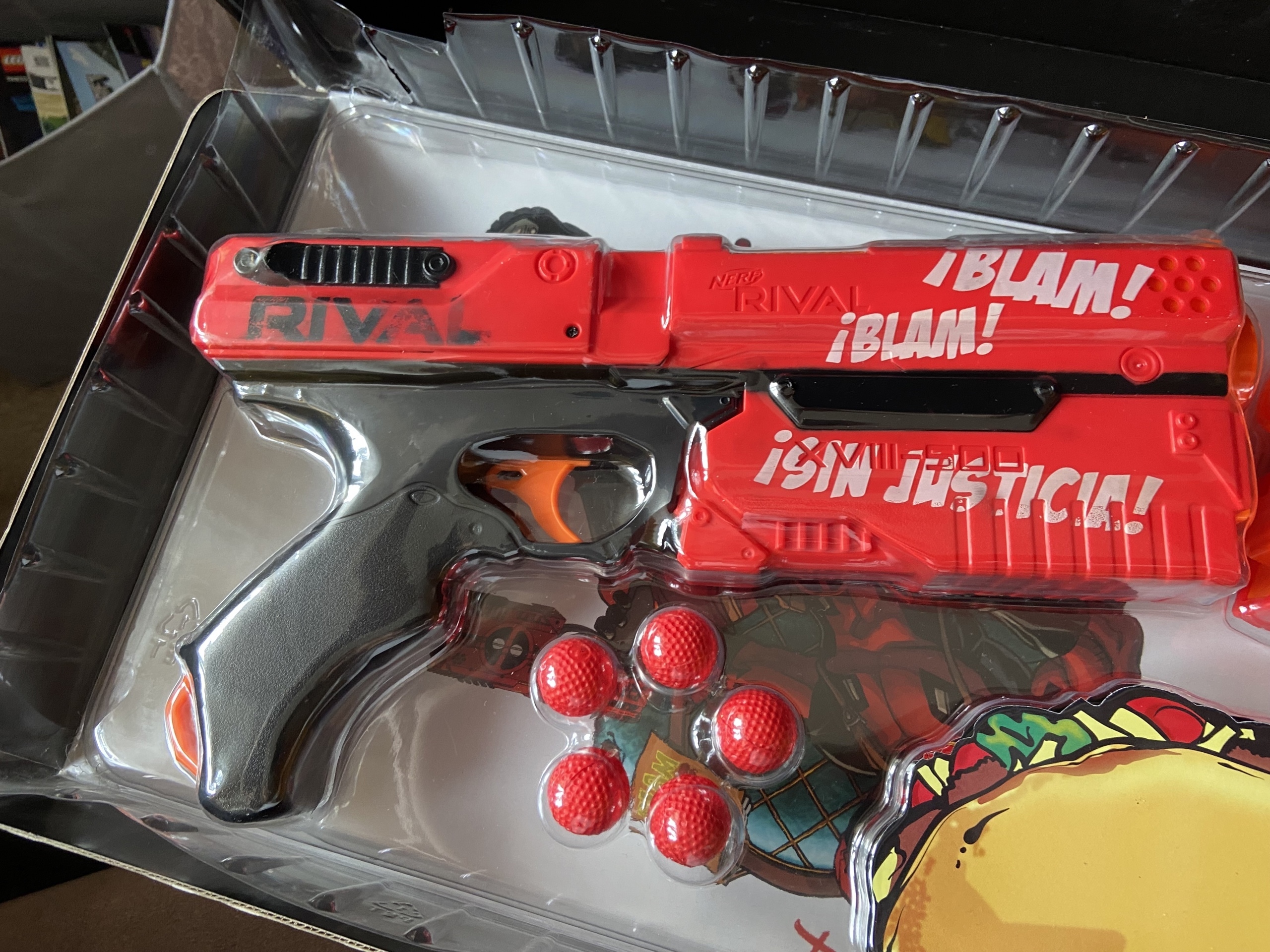 Nerf rival Deadpool | Mysłowice | Kup teraz na Allegro Lokalnie