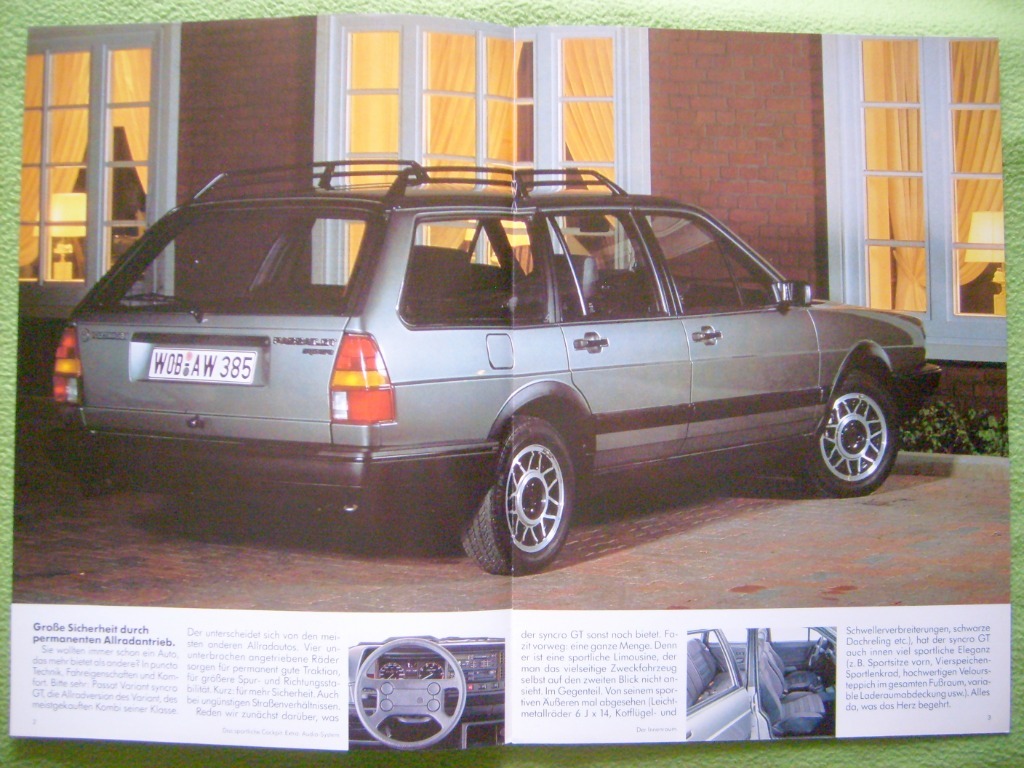 VW VOLKSWAGEN Passat B2 Variant Syncro GT 1985 | Warszawa | Kup teraz ...