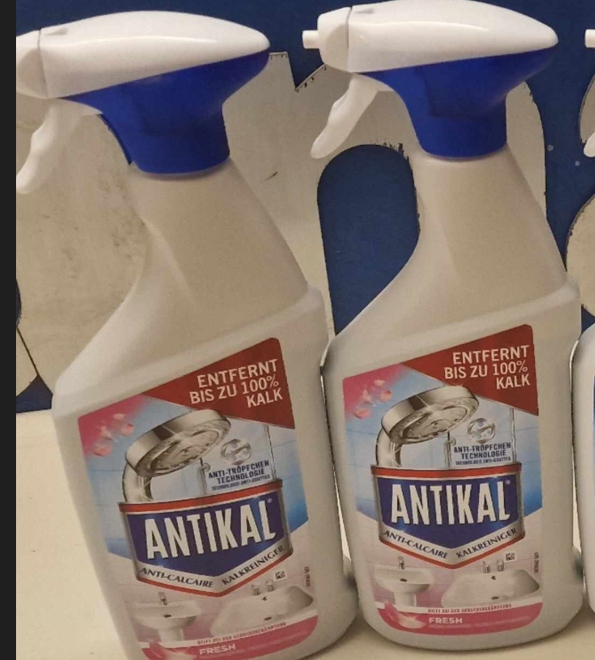 ANTIKAL FRESH spray do łazienek kabin USUWA KAMIEŃ 700 ml NIemiecki ...