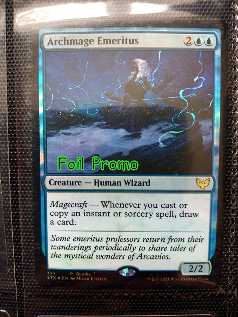 MTG Archmage Emeritus Foil Promo | Jawor | Kup teraz na Allegro Lokalnie