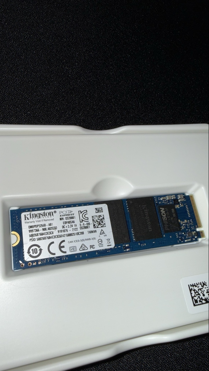 Dysk NVmE Kingston 256GB m2 2280 JAK NOWY | Częstochowa | Kup teraz na ...