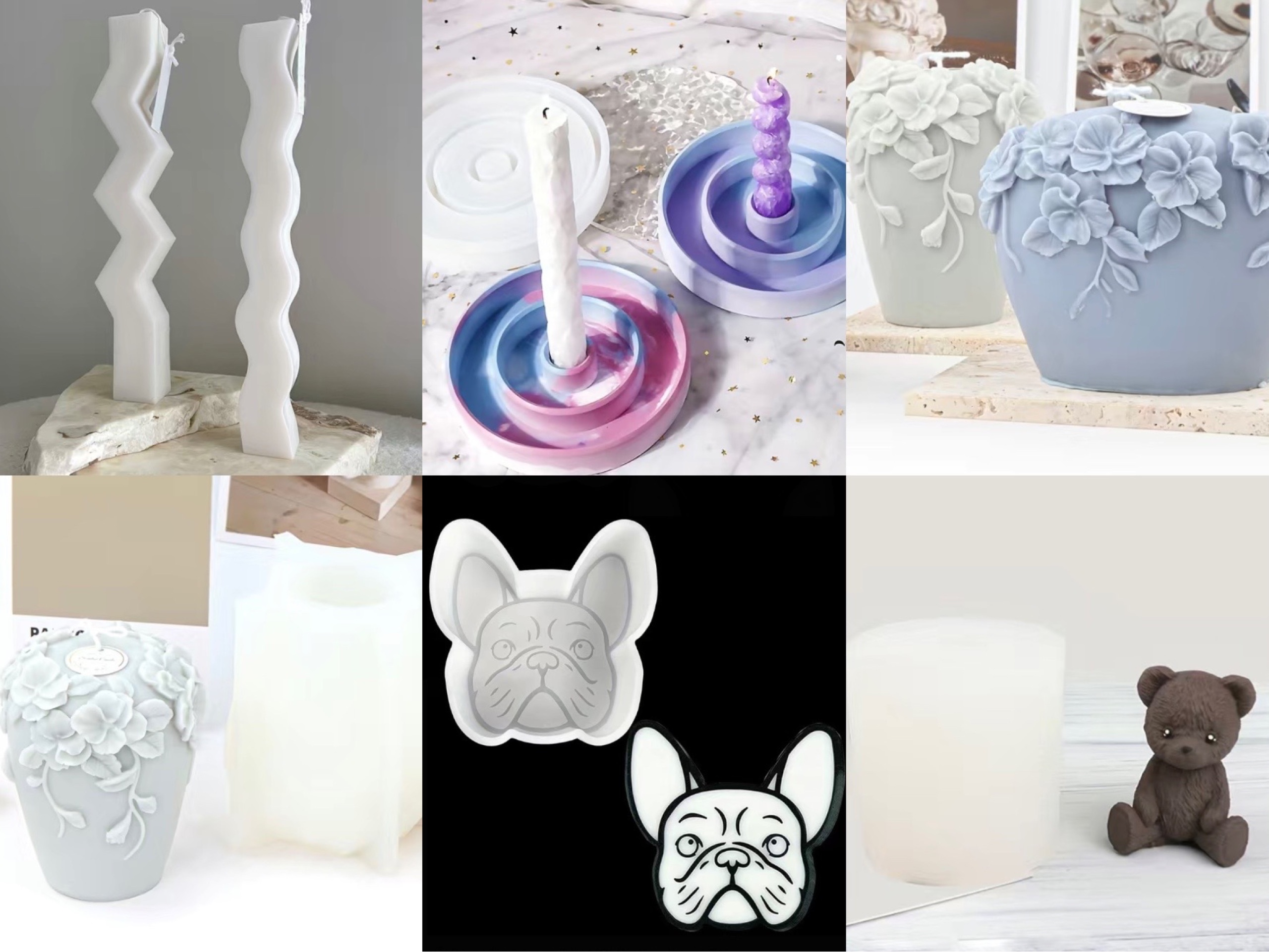 Formy Silikonowe do Wosku - Niska cena na Allegro.pl