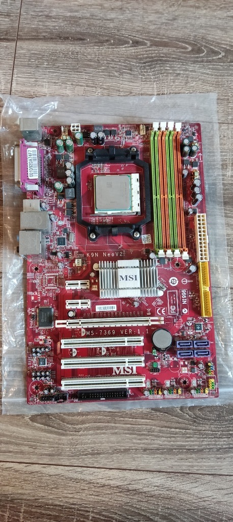 Płyta główna MSI k9n neo v2 oraz AMD athlon 64 X2 | Rybnik | Kup teraz ...