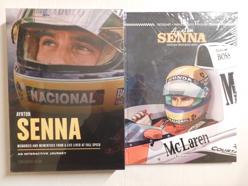 Ayrton Senna 2 albumy nowe | Chojnice | Licytacja na Allegro Lokalnie